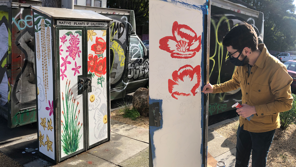 Graffiti-Prone Utility Box Transformed With Mural Depicting Native ...