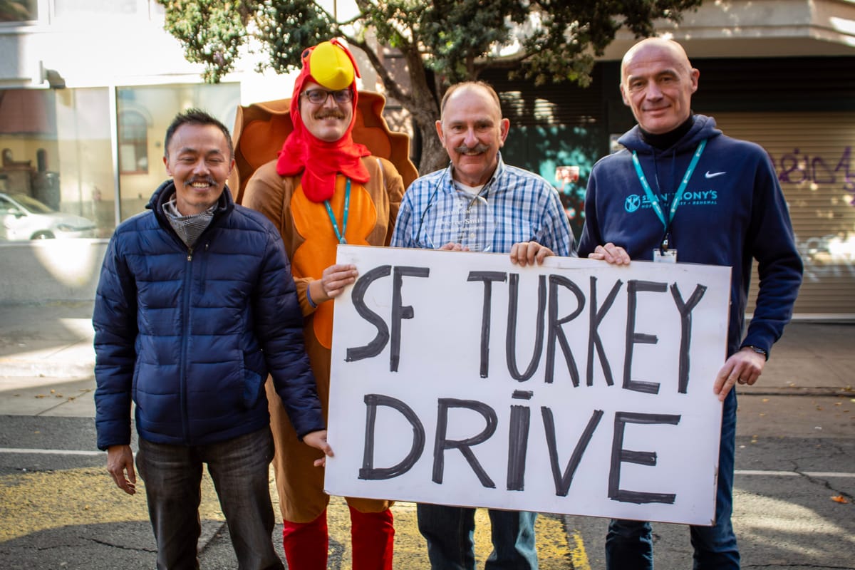 SF Turkey Drive Announces This Season's Collection Dates