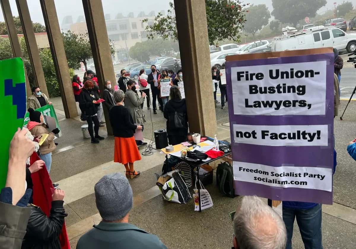 City College Teachers' Union Sues To Reinstate Instructors