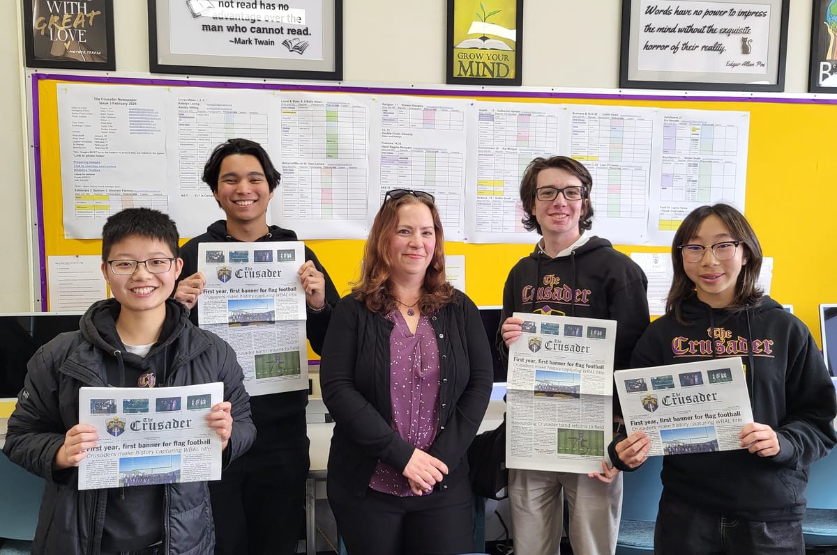 Archbishop Riordan High’s Susan Sutton On Student Journalism