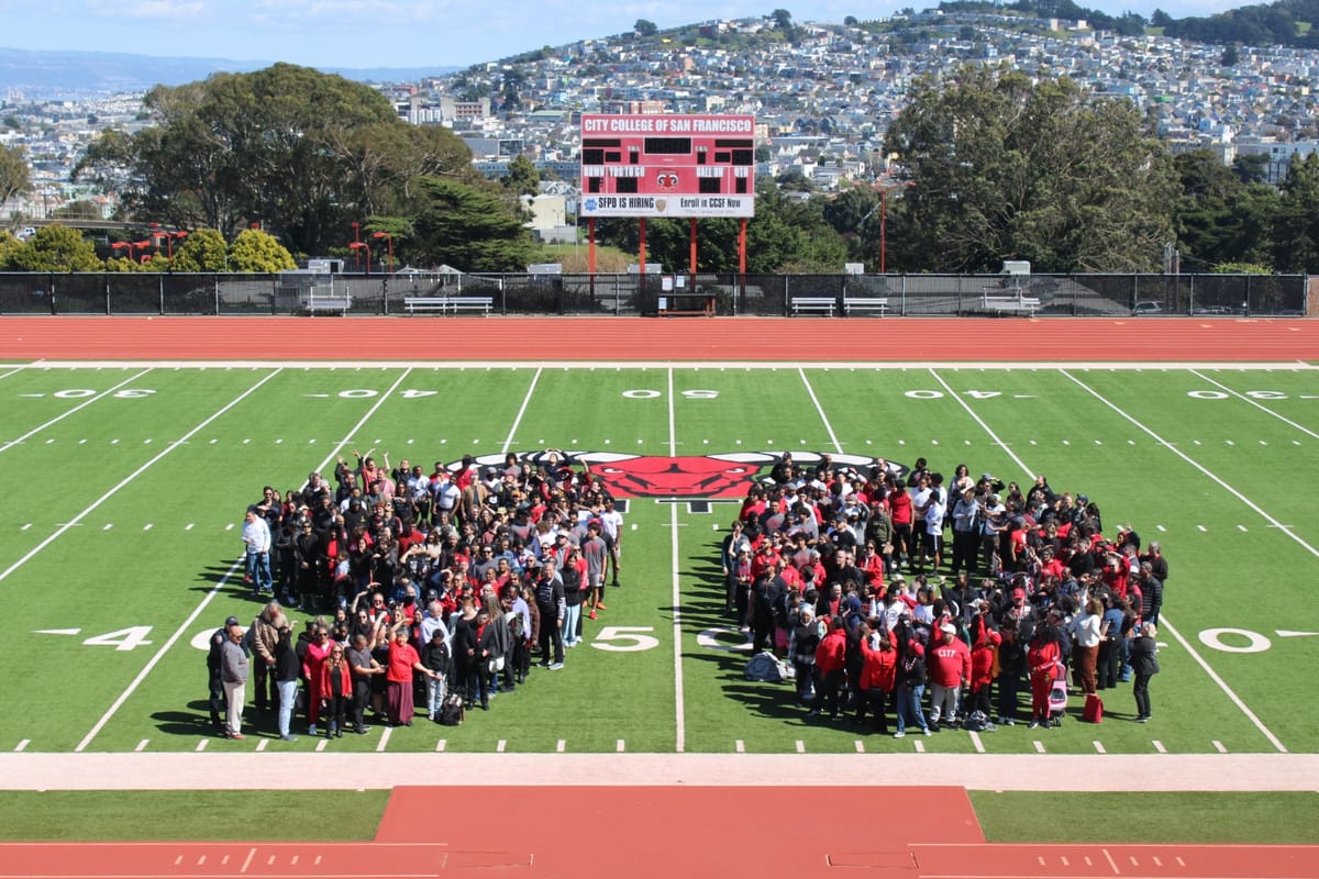 City College Celebrates 90th Anniversary With Aerial Photo