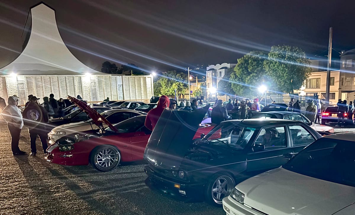 San Francisco Car Meet Retro Spec Night Draws Hundreds
