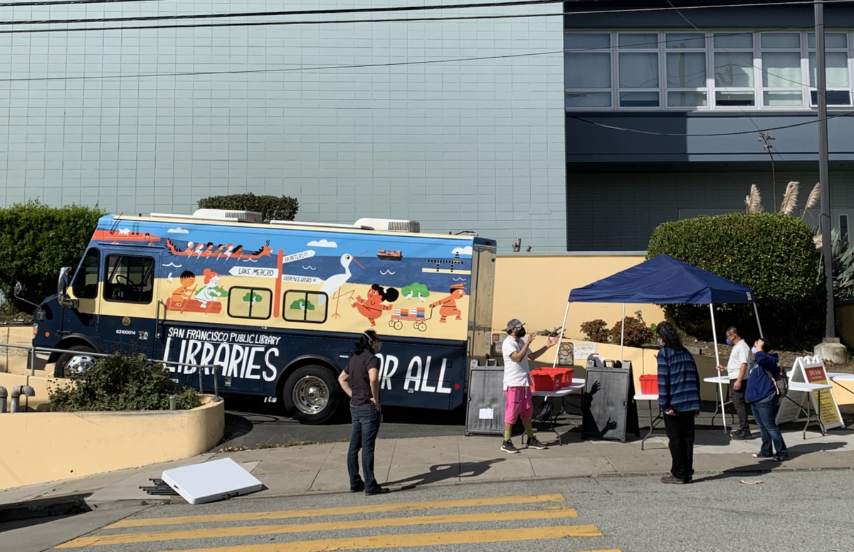 San Francisco Public Library Wheels In The ‘OMI Bookmobile’ - The ...