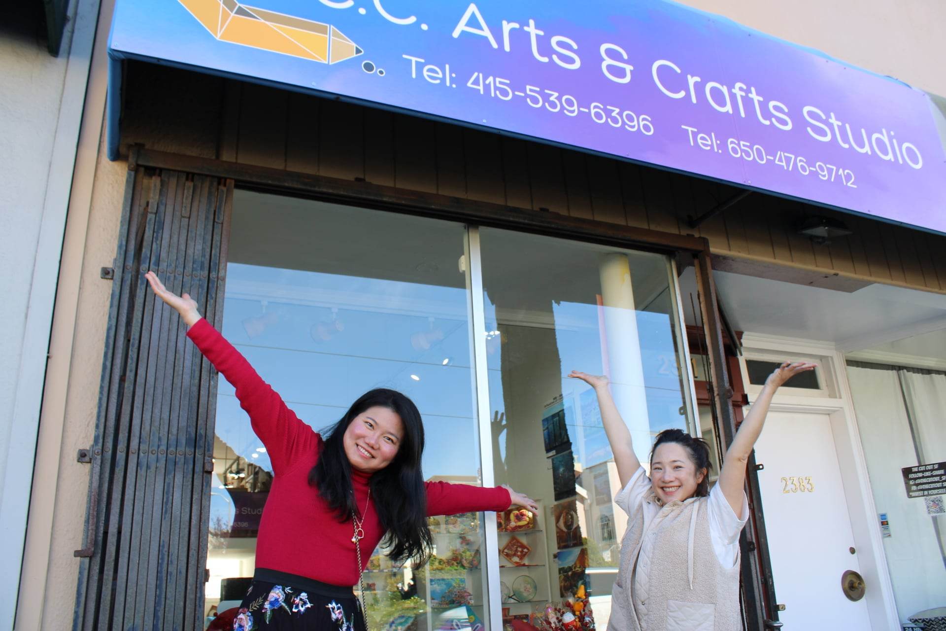 C.C. Arts & Crafts Studio Inspires Students in Larger Space