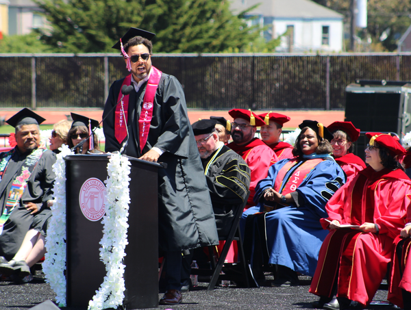 NBC’s Bonta Hill Gives City College’s 2025 Graduation Speech